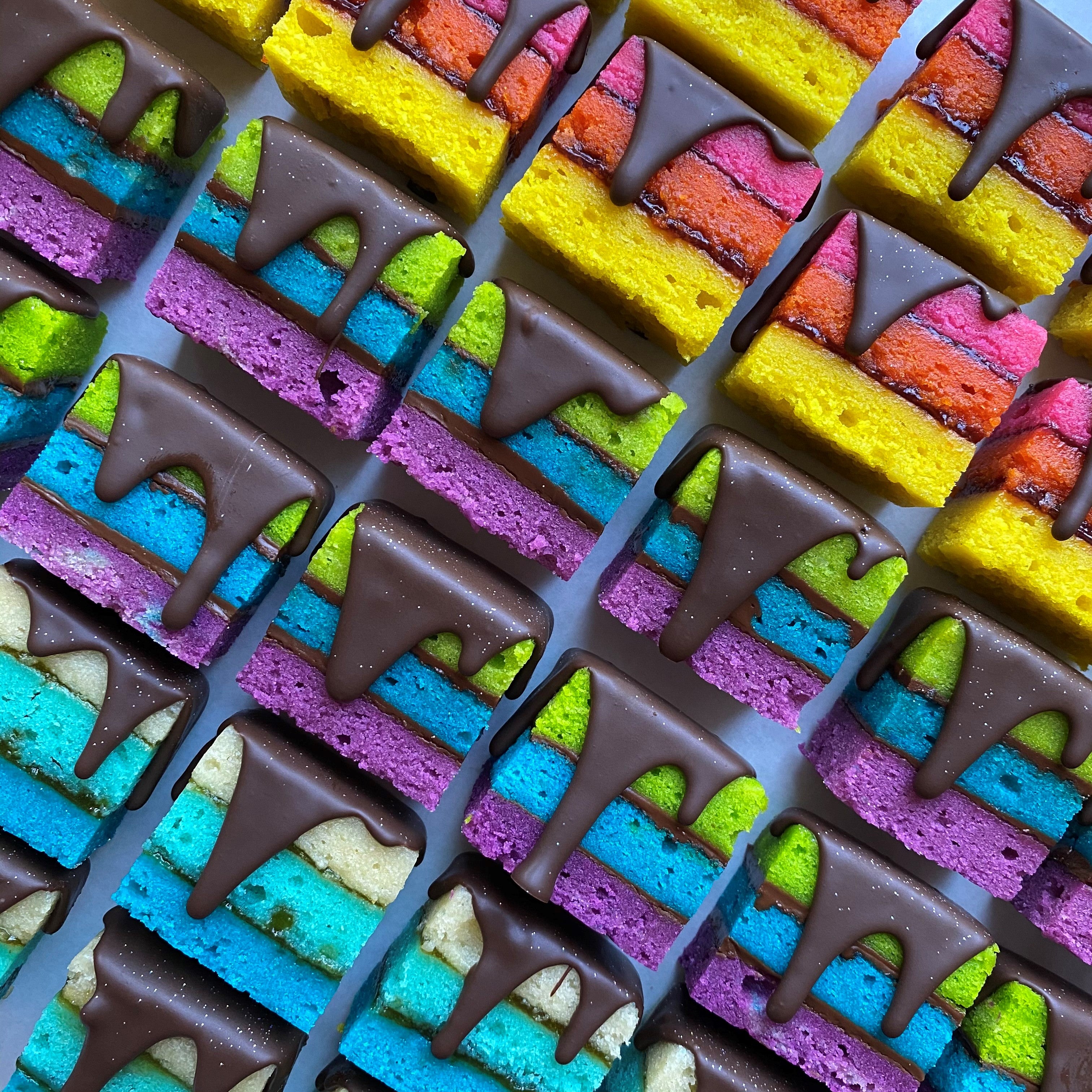 Rainbow Cookies Assorted Fillings - 20 Pack – Zola Bakes