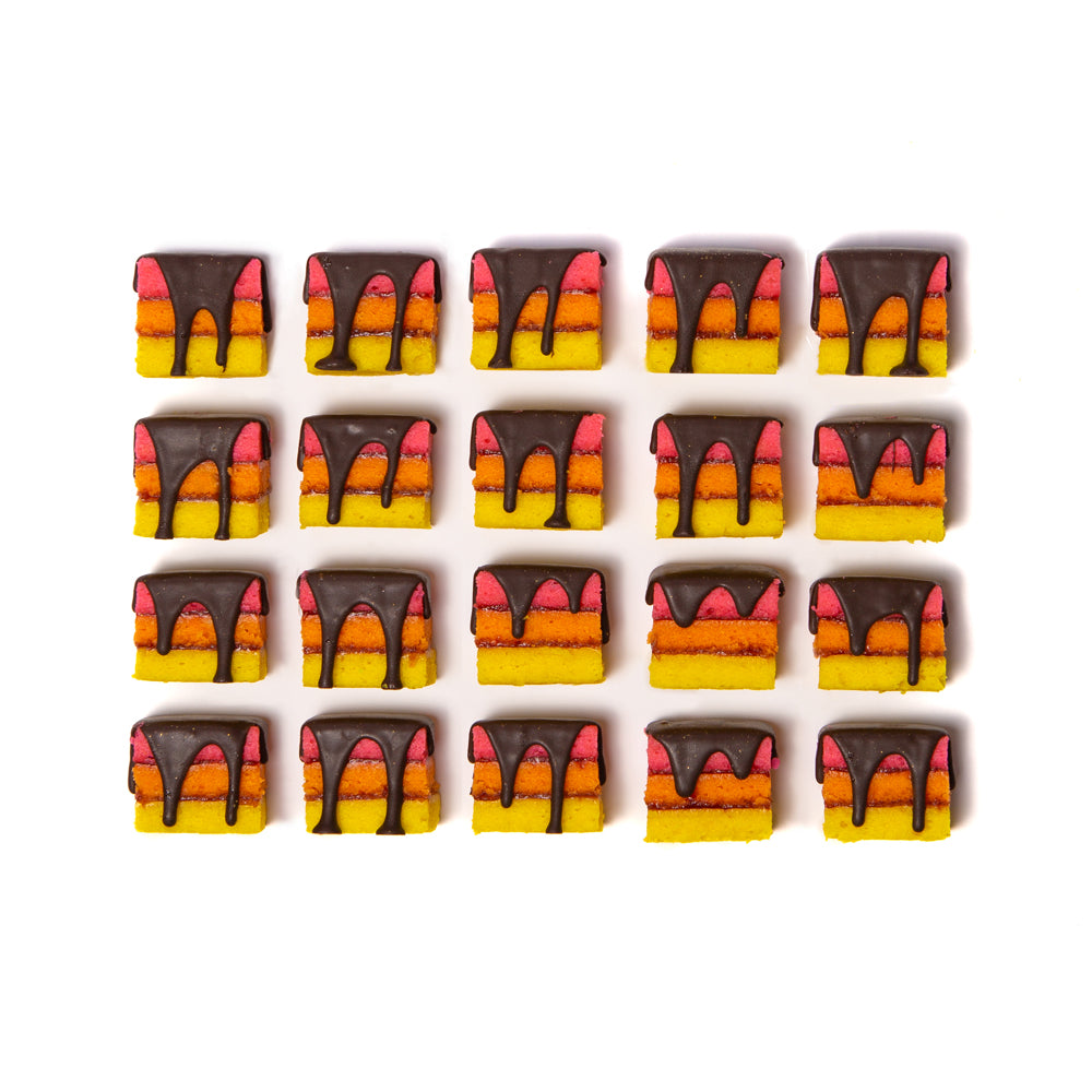 Rainbow Cookies Raspberry Filling - 20 Pack – Zola Bakes